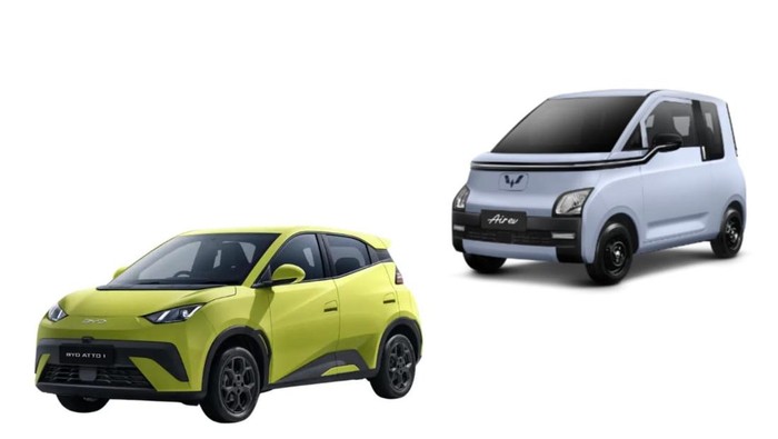 Head to Head Dimensi: BYD Atto 1 vs Wuling Air ev, Siapa Lebih Unggul? - Sinyal News
